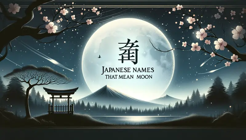 Japanese Names Meaning Moon (+120 Girl, Boy...) - Namevoyagers.com