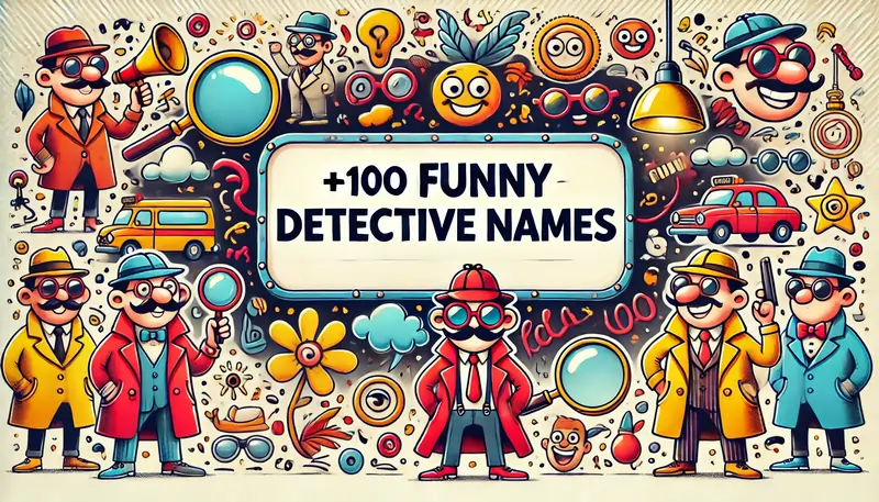 Funny Detective Names - Namevoyagers.com