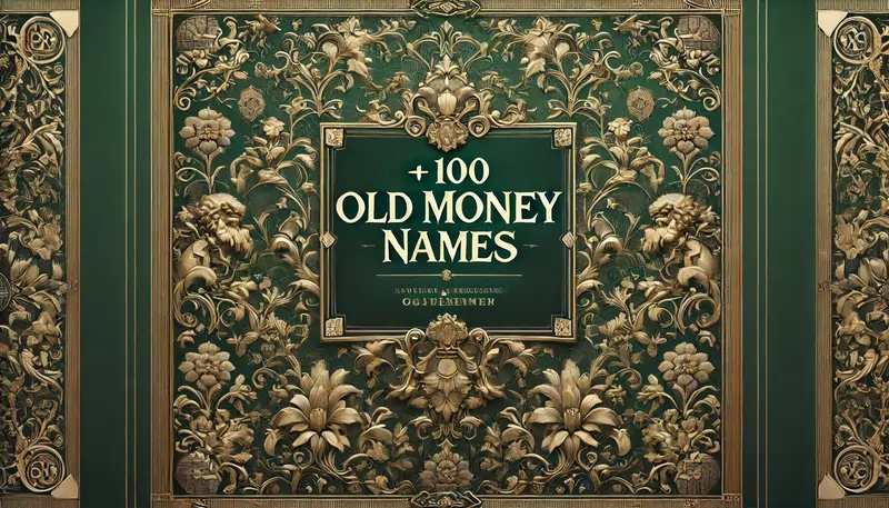 Old Money Names (+150 Top Names That Sound Rich) - Namevoyagers.com