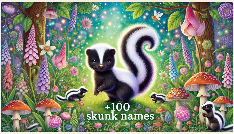 Skunk Names (+456 Names With Meaning) - Namevoyagers.com