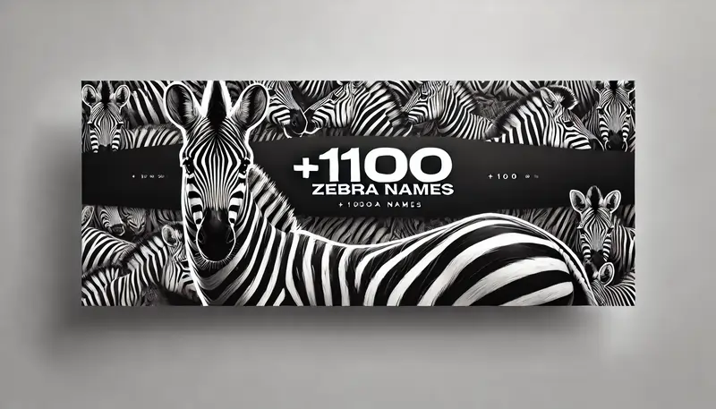 +450 Zebra Names With Meaning+Generator - Namevoyagers.com