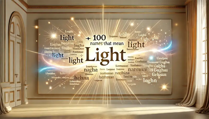 +189 Beautiful Names That Mean Light For Boys, Girls, & Gender-Neutral ...